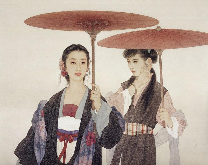 [부부화가]Zhao Guojing & Wang Meifang - 그림과 음악과 영상방 - 미리내마을 시동인