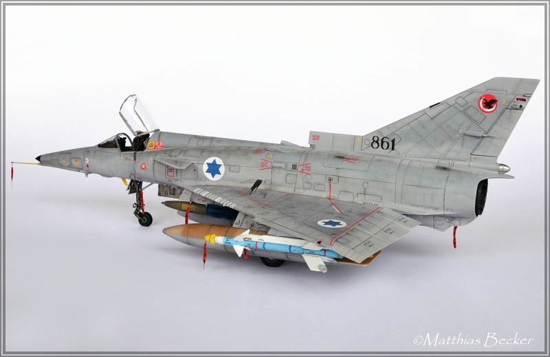 Israeli Air Force Kfir C2/C7 #48046 [1/48th KINETIC MADE IN CHINA] PT4 ...