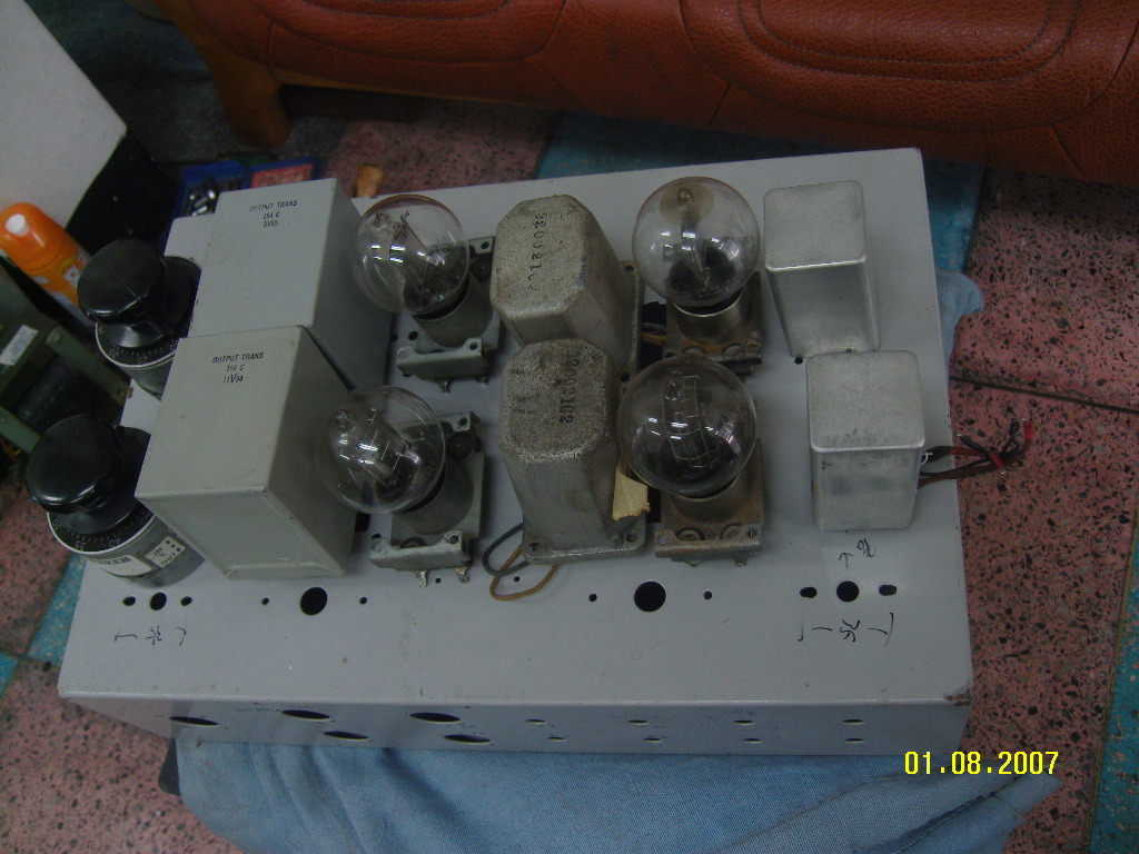 WE 101D 배치도 (2단 증폭) - [ 자유게시판 ] - 제일 오디오( 진공관오디오 공방)