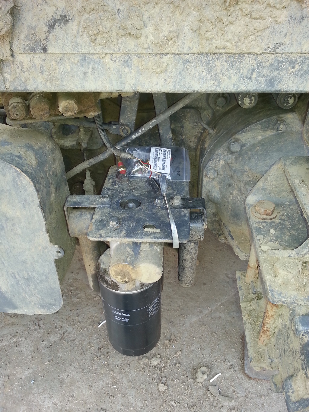 Re:유압필터 막힘표시등 들어옴 (06년식 D581 ) - /트랙터유압 - 대동농기계카페