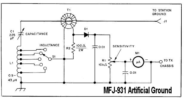 인공그라운드 MFJ-931 - 안테나 - 대한민국 소출력(QRP) 동호회