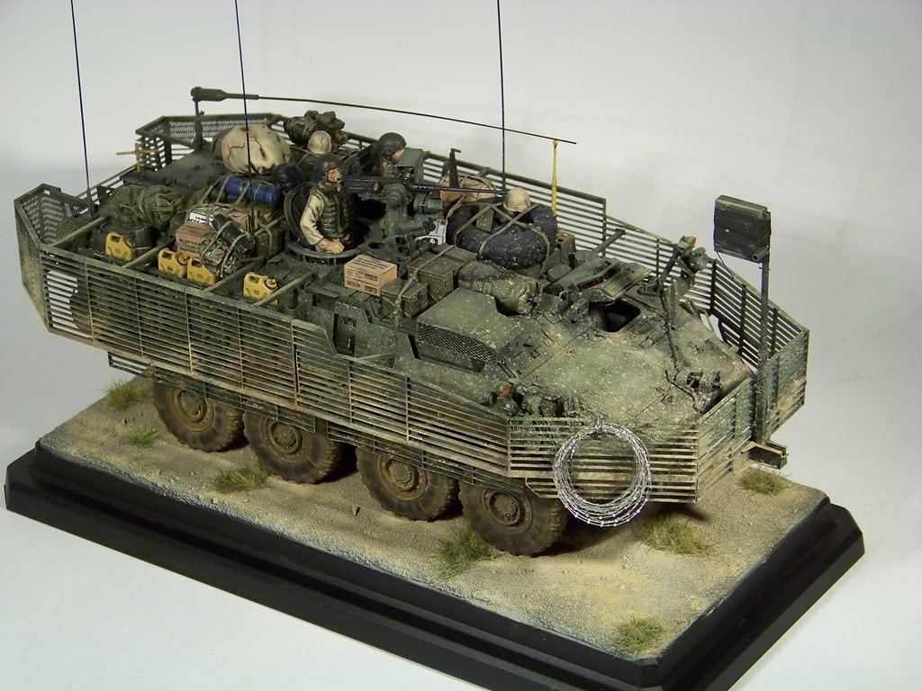 M1129 Stryker Mortar Carrier armed with 120 mm Mortar #01512 [1/35 ...