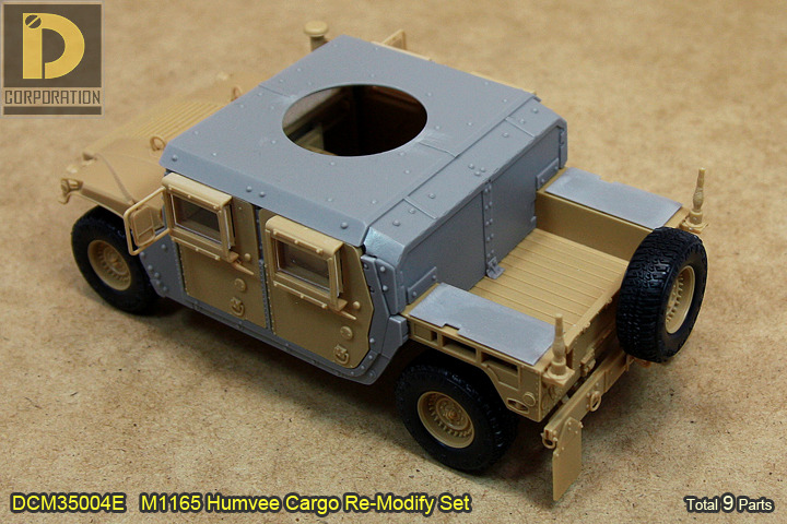 M1165 Humvee Cargo Re-Modify Set. / M1165 험비 카고형 업데이트 세트 #DCM35004E [1/ ...