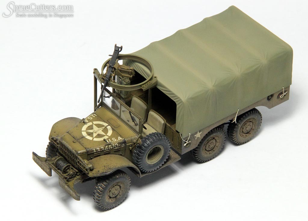 U.S ARMY 1-1/2 TON 6X6 PERSONELL CARRIER WC63 BIG SHOT #AF35S18 [1/35th ...