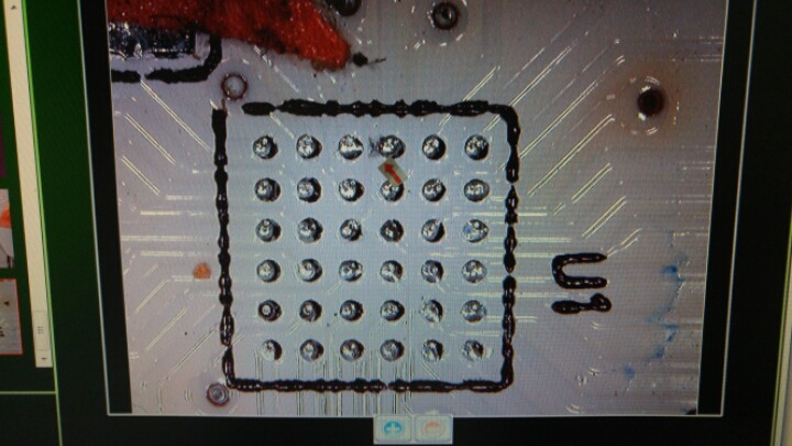 BGA패턴 불량PCB - SMT 관련자료 - 에스엠텍(SMTECH)