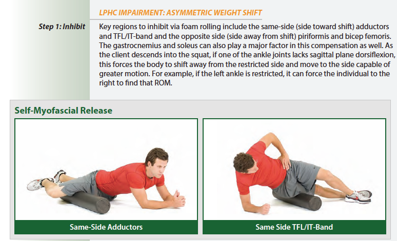 lumbar-pelvis-hip compex overhead squat, one leg squat 검사결과와 치료법 - 정리중 ...