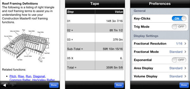 목조주택 계산기(Construction Master Pro)-4065 - 수공구 - 가람하우징