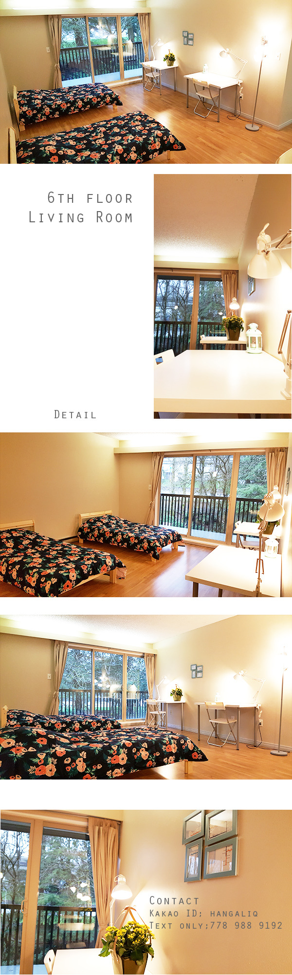 [여성전용] 길건너 Lougheed station 1분거리,,,,베드룸과 거실 쉐어 - ⑦ 거주지『 룸쉐어 』 - [UvanU ...