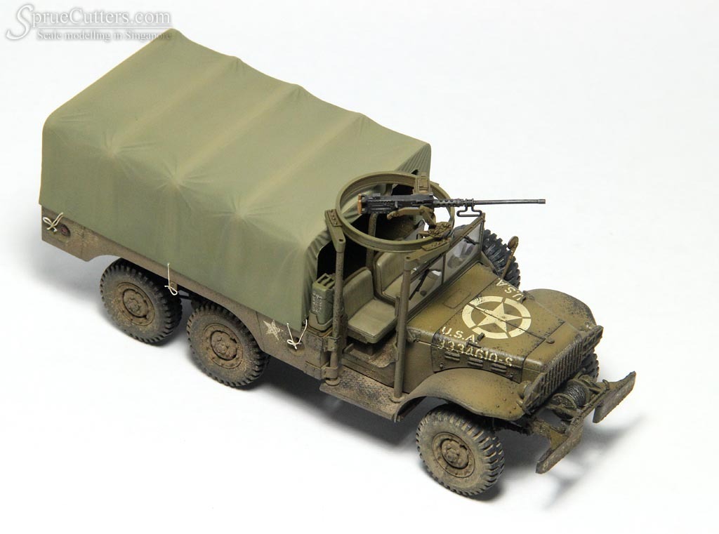 U.S ARMY 1-1/2 TON 6X6 PERSONELL CARRIER WC63 BIG SHOT #AF35S18 [1/35th ...