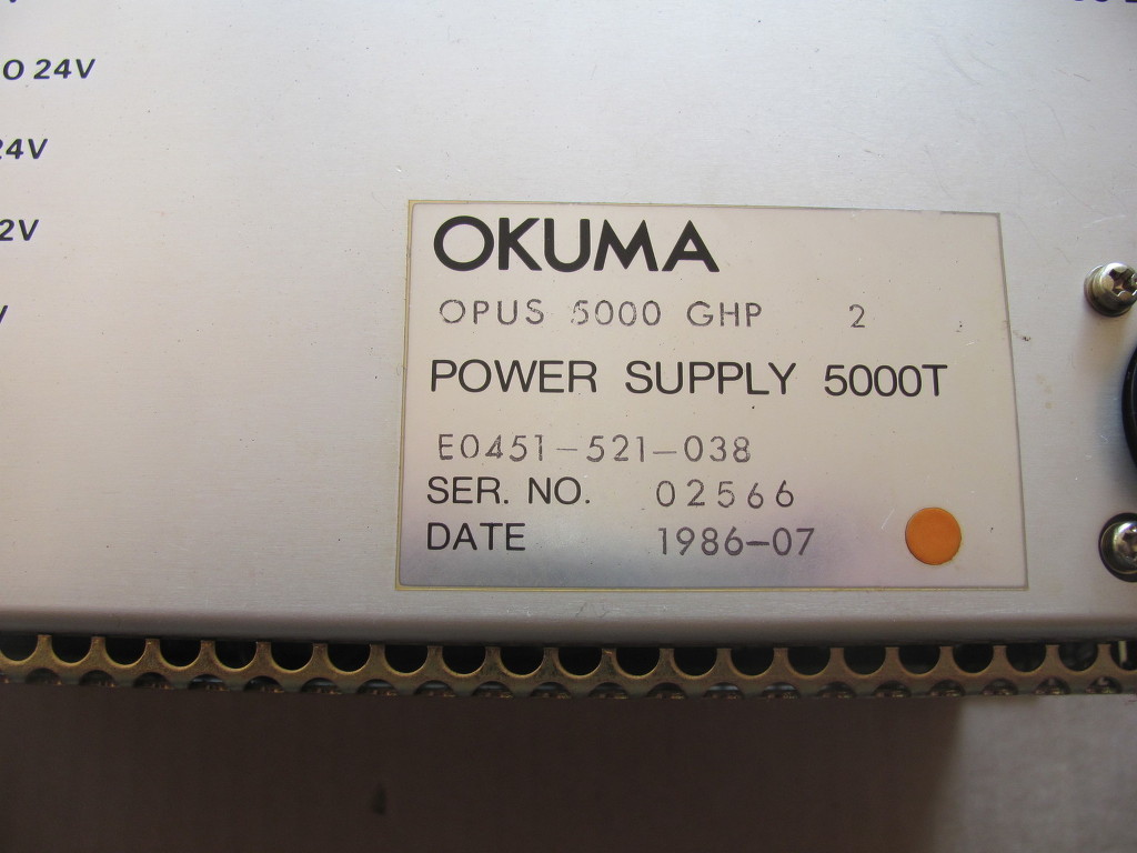 OKUMA LB 15 CNC OSP 5000L OKUMA OSP5020L control panel OKUMA OPUS 5000 ...