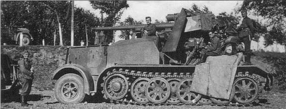 Sd.Kfz.8 (DB9)Half-Track Artillery Tractor # 09538 [1/35th Trumpeter ...