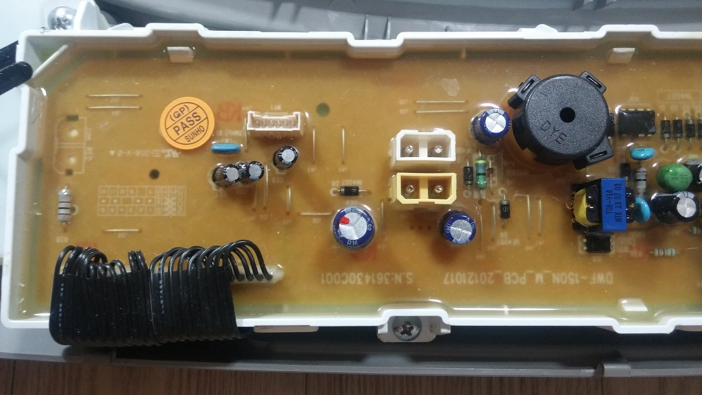 DWF-150N----DWF-150QS--M,PCB,동작실험시,전원CN구형으로,, - 우리들의 이야기 - 중고가전나라