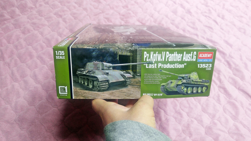 Pz.Kpfw,V Panther Ausf.G "Last Production" 독일 판터G 최후기형 #13523 [1/35th ...