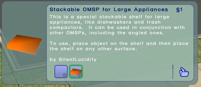 어디든 자유롭게 물건을 놓는 OMSP 사용법 !!!!! - 정보와강의 (유용팁) - 모두의심즈-운영안합니다 자료는 개방