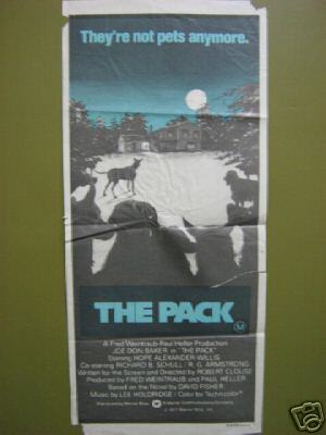 The Pack 더 팩(1977). 쿠조와 더 브리드의 형뻘 영화. 개들의 습격. 조 돈 베이커 주연. - 니벨륭겐의 영화소개 ...