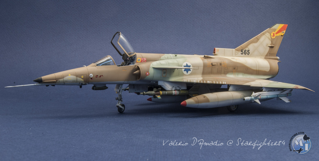 Israeli Air Force Kfir C2/C7 #48046 [1/48th KINETIC MADE IN CHINA] PT4 ...