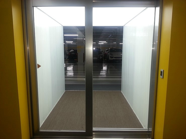 유글라스(LINIT U-glass low iron)가 화이트하게 종로 영풍문고 내부 지하주차장에도 시공되었습니다. - 건축이야기 ...