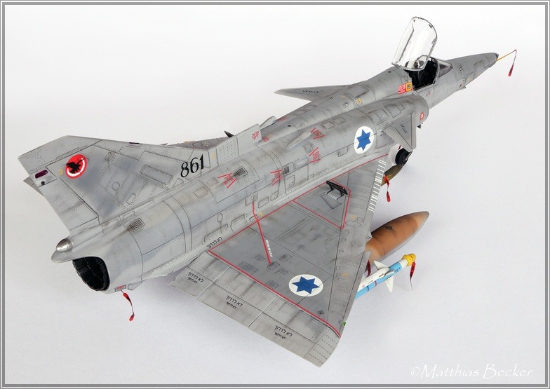 Israeli Air Force Kfir C2/C7 #48046 [1/48th KINETIC MADE IN CHINA] PT4 ...