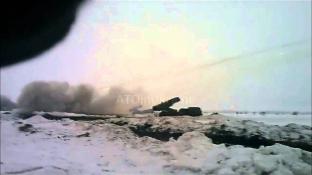 Russian 9P140 TEL of 9K57 Uragan Multiple Launch Rocket System # 01026 ...