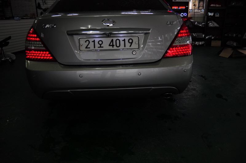 sm5임프레션 LED테일램프,LED사이드리피터 장착 (전주고고카/네비/턴시그널/사이드리피터/아이라인/써클아이/HID/LED/샤크/실내등) - 삼성자동차 - 전주 고고카