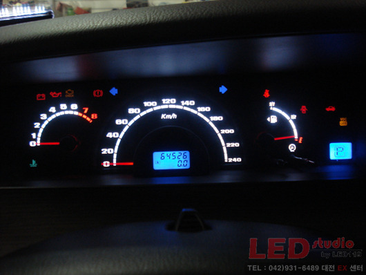 SM7 계기판, 공조기, 오디오, 기어포지션, 트립창, 윈도우 스위치, 실내등 LED 작업 ( 대전 LED 튜닝 전문 ) - 작업사진 ( 로그인 없이 볼수 있어요 ...