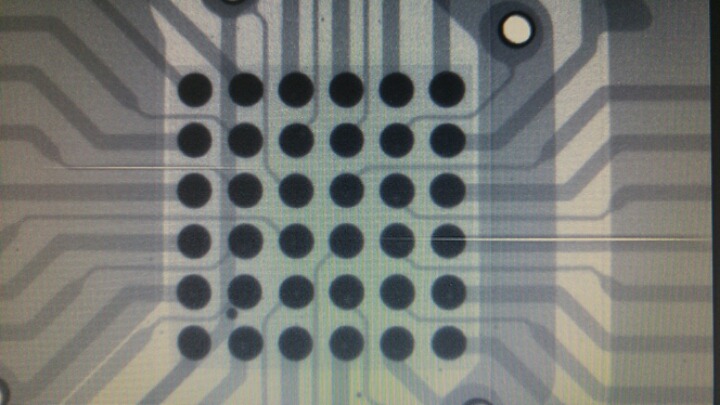 BGA패턴 불량PCB - SMT 관련자료 - 에스엠텍(SMTECH)