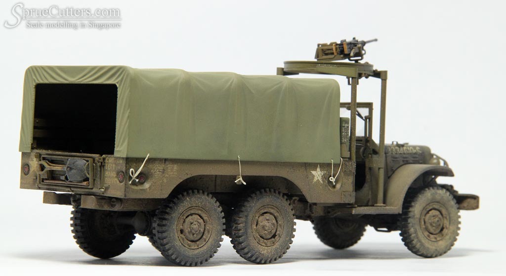 U.S ARMY 1-1/2 TON 6X6 PERSONELL CARRIER WC63 BIG SHOT #AF35S18 [1/35th ...