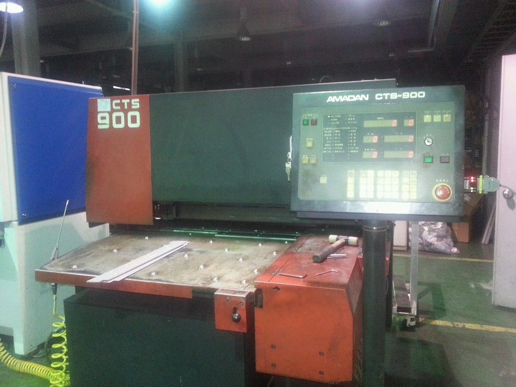 NC TAPPING MACHINE AMADAN CTS-900 / act/cut System 적용 / 전용 DNC 개발 - 기본 ...