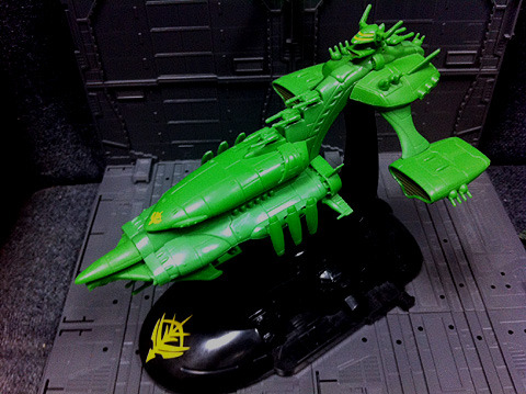 지온군의 경순양함 무사이급 (Principality of Zeon space force's light cruiser Musai ...