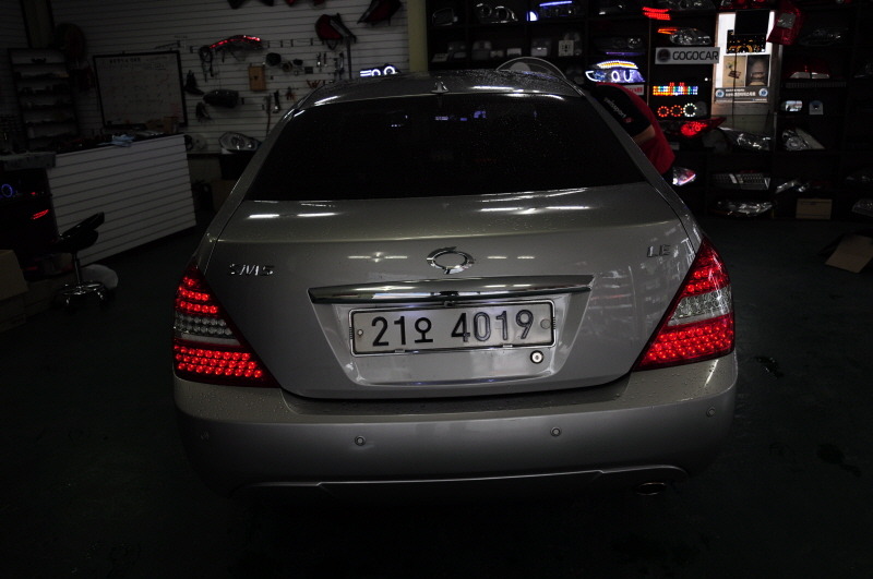 sm5임프레션 LED테일램프,LED사이드리피터 장착 (전주고고카/네비/턴시그널/사이드리피터/아이라인/써클아이/HID/LED/샤크/실내등) - 삼성자동차 - 전주 고고카