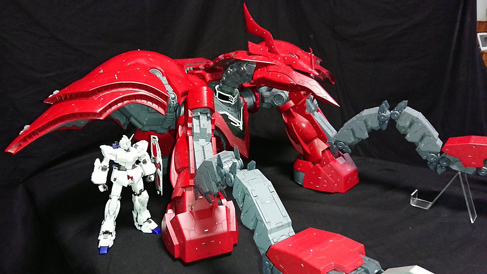 Full Scratch Build 자작 1/100 AMA-X7 Shamblo 샴블로 - tajahiro_com 님 작품 ...