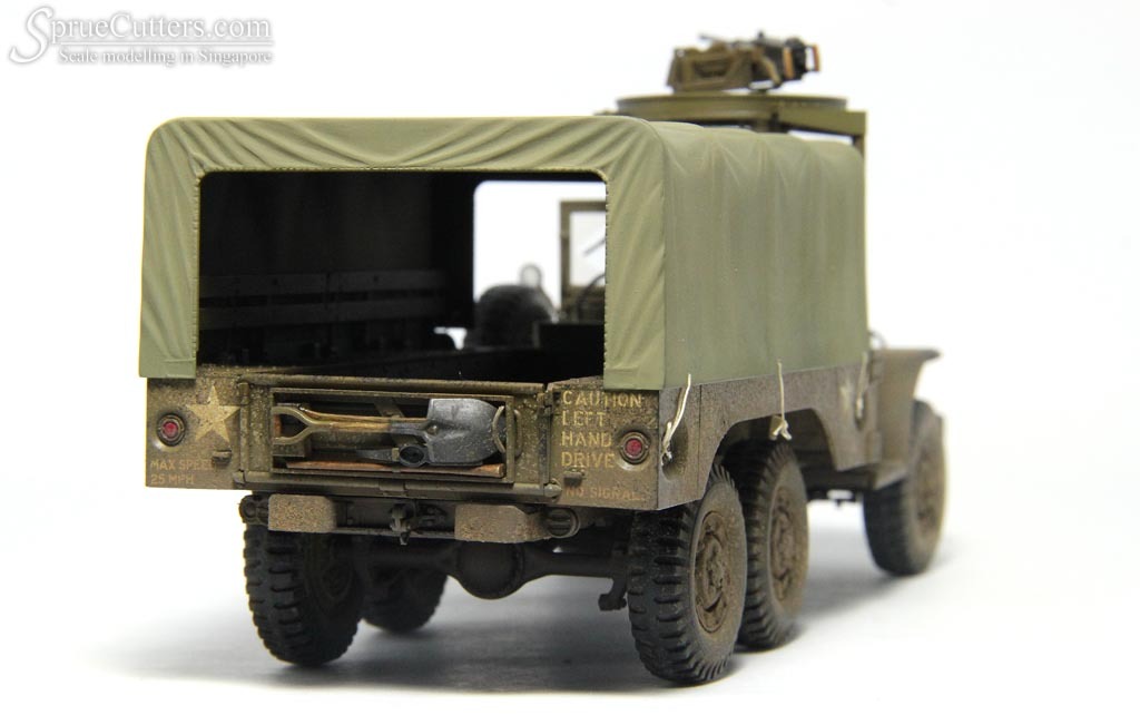 U.S ARMY 1-1/2 TON 6X6 PERSONELL CARRIER WC63 BIG SHOT #AF35S18 [1/35th ...