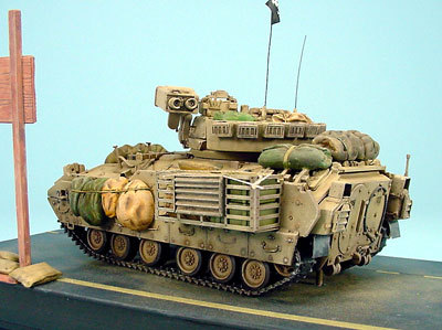M2A2 ODS Bradley, OIF II, Iraq 2004 #7247 [1/72 DML MADE IN CHINA] PT2 ...