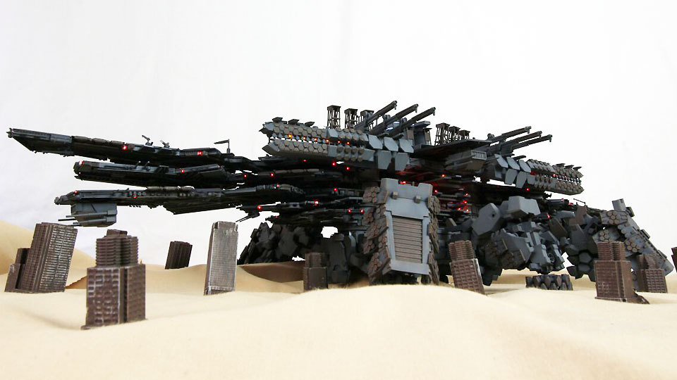 Kotobukiya Mixbuild 코토부키야 믹스빌드 Armored Core 아머드 코어 4 Arms Fort 암즈포트 ...
