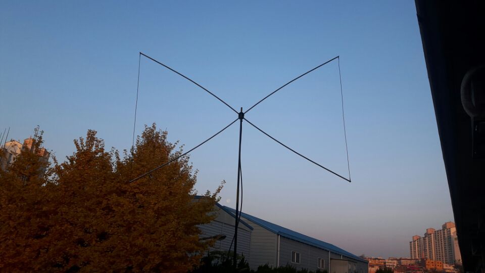 [안테나] 2m twin delta loop ( vhf 버터프라이 안테나 ) - DIY , 실험 - KOREA A1 CLUB