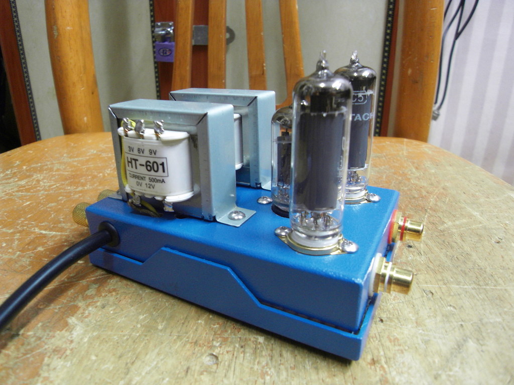 50C5 트랜스리스 싱글파워앰프 - 진공관앰프 제작 - 한국 아마추어무선 카페(KARC)