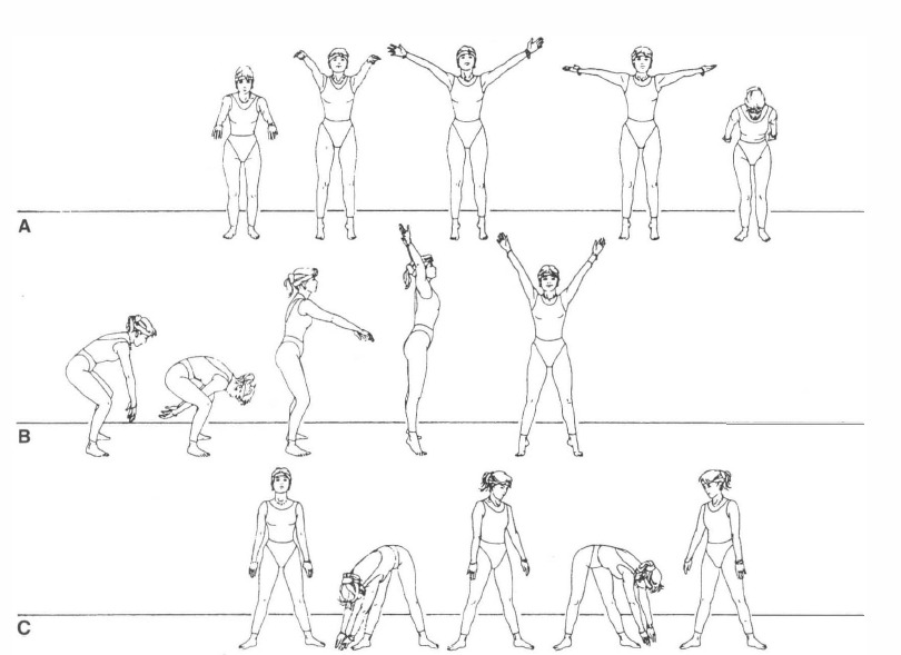 브뤼거가 제안한 이상적인 몸 자세와 움직임을 위한 6가지 기본 운동 - 치료적맞춤운동 - 치료적 맞춤운동, 비타미네, 영성 연구소