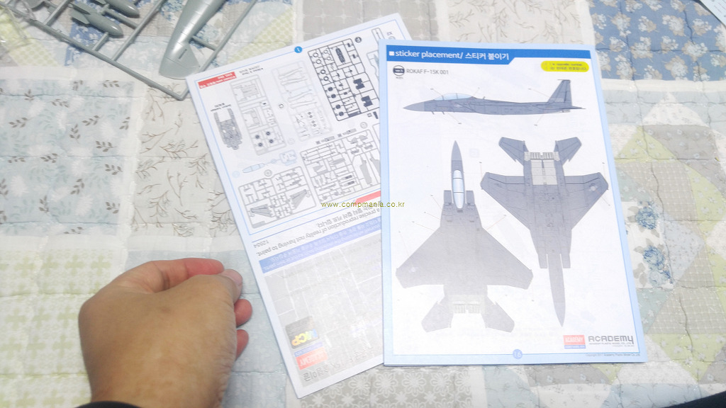 ROKAF F-15K "SLAM EAGLE" 모델러즈판 #12554 [1/72 th ACADEMY MADE IN KOREA ...