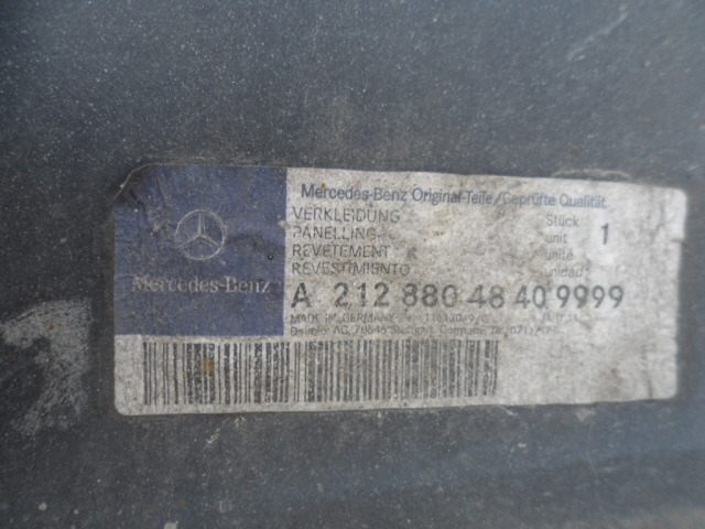 벤츠 E클라스 W212 전기형 E350 뒷범퍼 Mercedes W212 E350 Rear Bumper A 212 880 48 ...