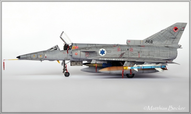 Israeli Air Force Kfir C2/C7 #48046 [1/48th KINETIC MADE IN CHINA] PT4 ...