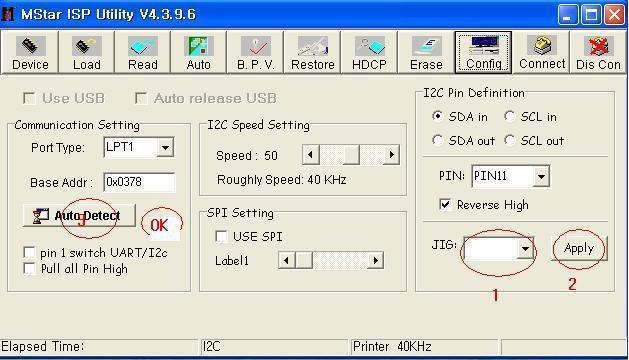 [ISP지그] Mstar ISP Utility V4.3.9.6 프로그램 - 자/료/실[PROGRAM] - 제주서비스