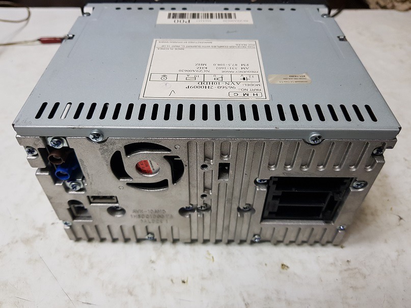 아반떼HD 순정 AVN 네비 USB 오디오 데크 / 96560-2H0009P - 카오디오 앰프 AV 네비 - 자동차 중고부품 SM모터스