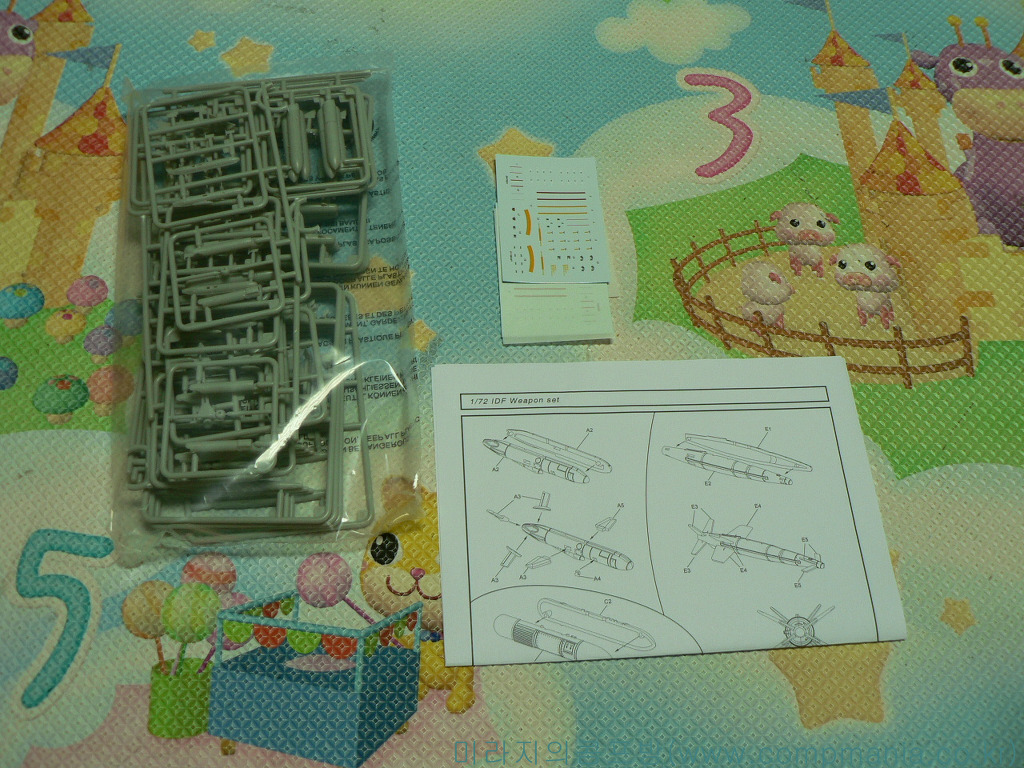 IDF WEAPON SET (AN/AXQ-14, Delilah, Python-4, Popeye ..) [1/72 ...