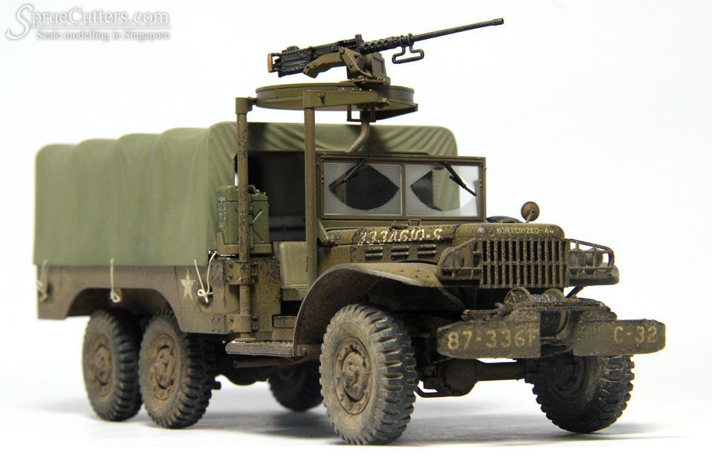 U.S ARMY 1-1/2 TON 6X6 PERSONELL CARRIER WC63 BIG SHOT #AF35S18 [1/35th ...