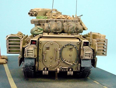 M2A2 ODS Bradley, OIF II, Iraq 2004 #7247 [1/72 DML MADE IN CHINA] PT2 ...