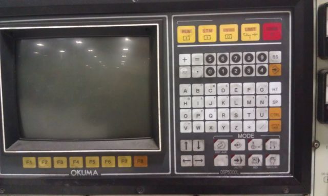 OKUMA LB 15 CNC OSP 5000L OKUMA OSP5020L control panel OKUMA OPUS 5000 ...