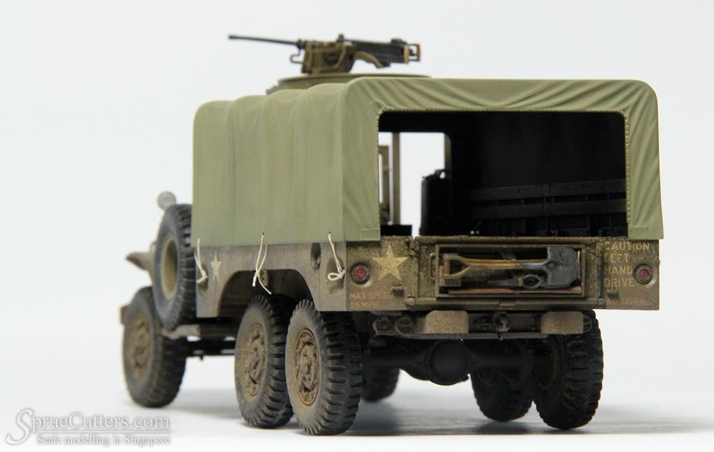 U.S ARMY 1-1/2 TON 6X6 PERSONELL CARRIER WC63 BIG SHOT #AF35S18 [1/35th ...