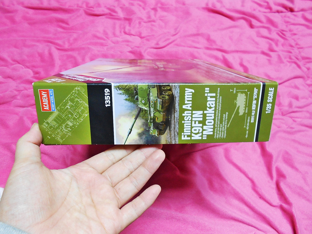 K9 FIN Moukari, SELF-PROPELLED HOWITZER #13519 [1/35 ACADEMY MADE IN ...