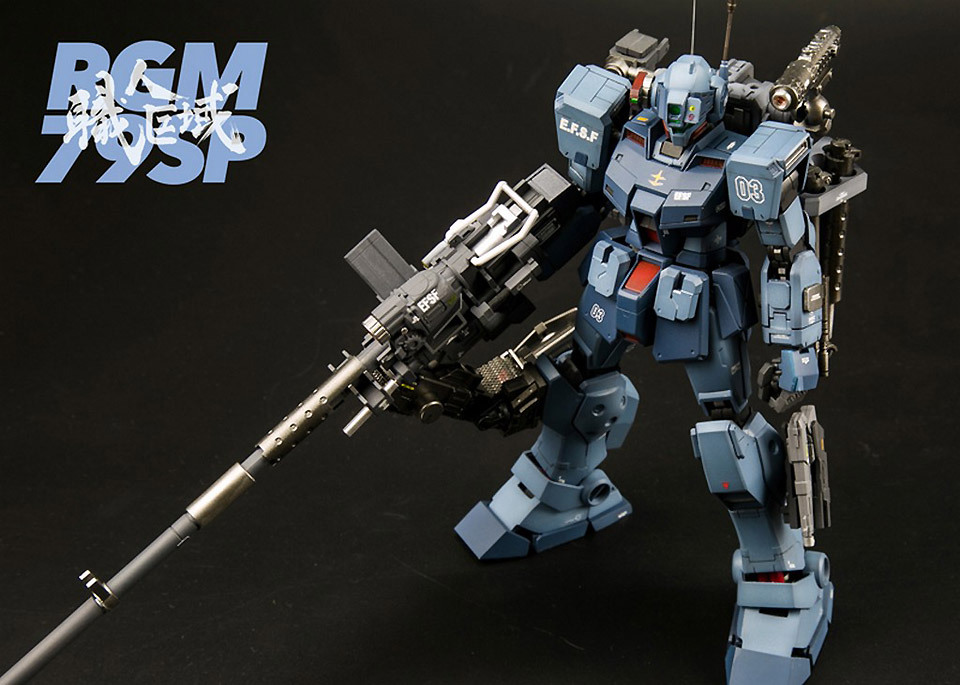 [Heavy Rifle] MG 짐 스나이퍼 전용, Heavy Rifle 1/100 HAR-MK01 & HAR-MK02 프리오더 ...