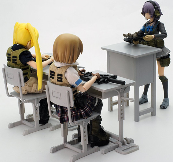 [토미텍] Tomytec 토미텍 1/12 Little Armory 리틀 아메리 Desk of Designated Defense ...